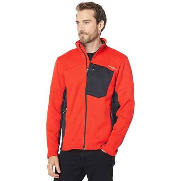 Spyder | Jackets & Coats | Nwt Spyder Mens Red Bandit Long Sleeve ...